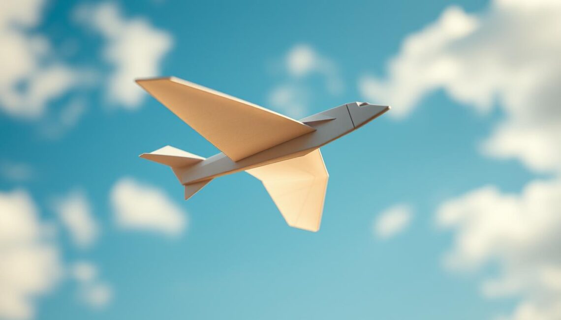 Einfache Anleitung zum Papierflieger basteln