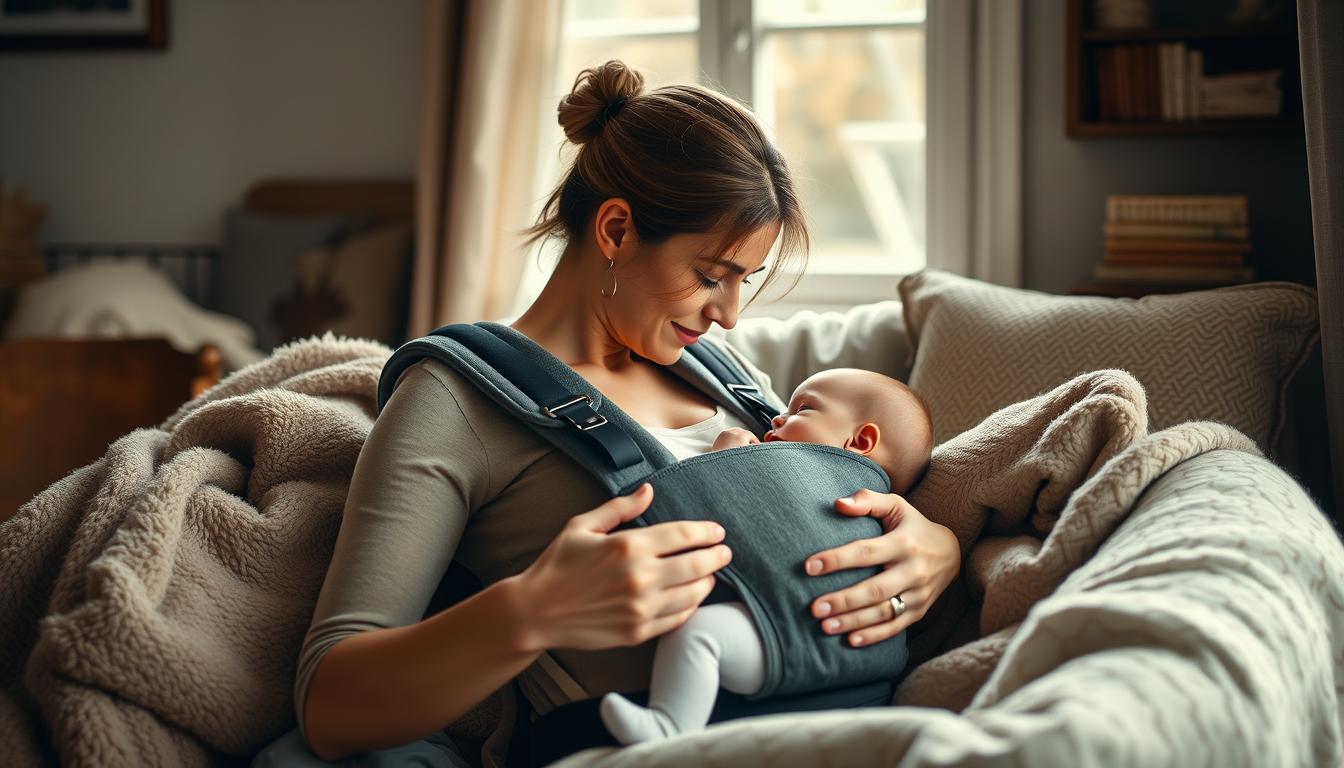 Stillen und Tragen: Für eine enge Bindung zu Ihrem Baby