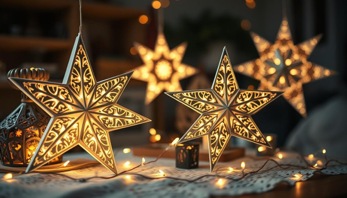 Sterne basteln: Anleitungen für leuchtende Deko