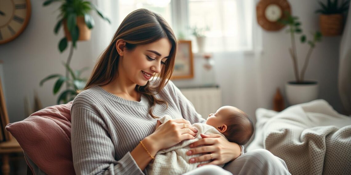 Entwicklung und Pflege eines 2 Monate alten Babys